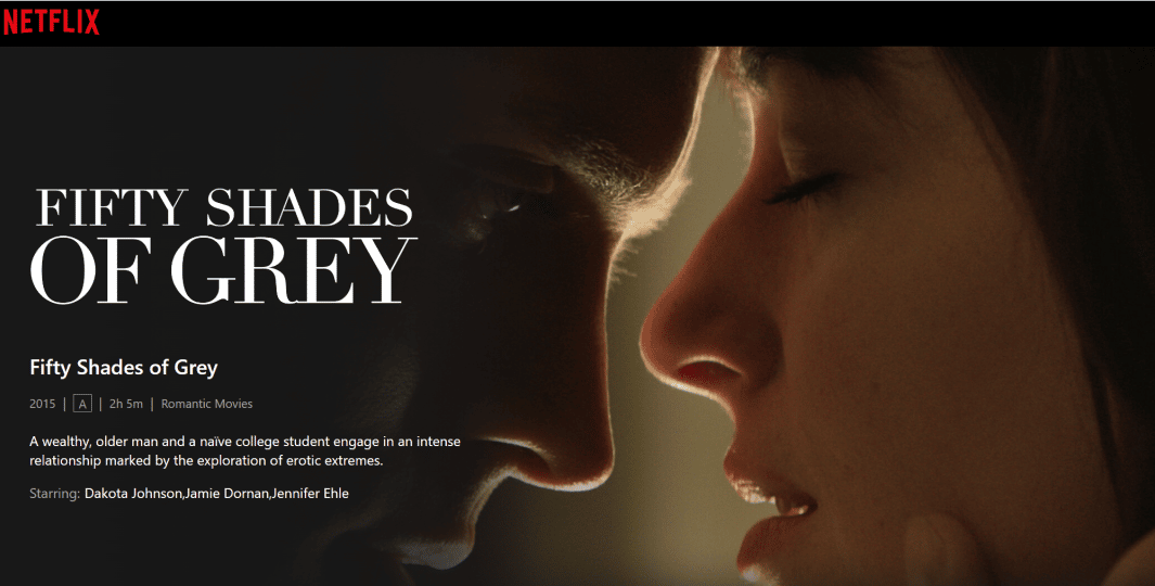 How To Watch Fifty Shades Of Grey On Netflix? Get A VPN